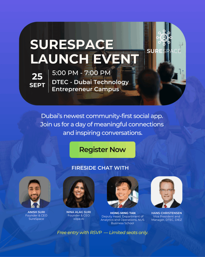 Join the SureSpace App Launch – Social Networking Event